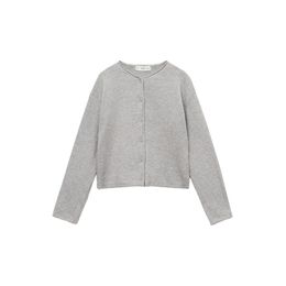 Mango Kids Strickjacke 'EMMA' M&auml;dchen Gr&ouml;&szlig;e 116 graumeliert