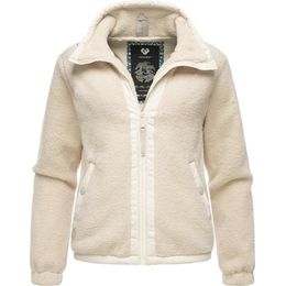 Ragwear Sweatjacke 'Nordicka' Damen Gr&ouml;&szlig;e 6XL beige / eierschale