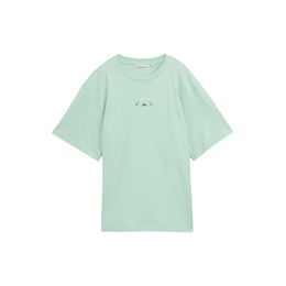 Tom Tailor Denim T-Shirt Damen Gr&ouml;&szlig;e XXL mint / lila / helllila / offwhite