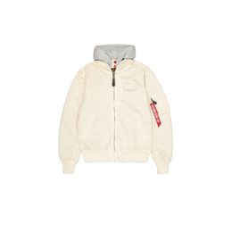 Alpha Industries Jacke 'MA-1' Herren Gr&ouml;&szlig;e 5XL creme / grau
