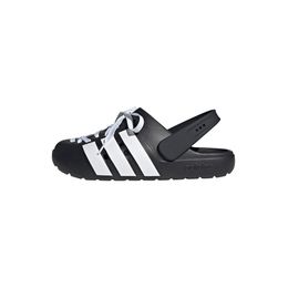 adidas Sportswear Clogs 'Adilette 2.0' Damen Gr&ouml;&szlig;e 44.5/45 schwarz / wei&szlig;