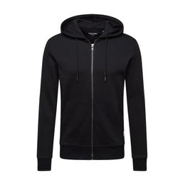 Jack & Jones Jack & Jones Zip-Up Hoodie male Black size L