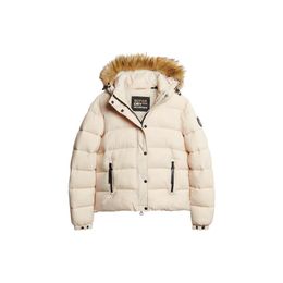 Superdry Winter Jacket female Beige size 40