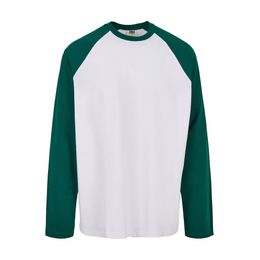 Urban Classics Shirt Herren Gr&ouml;&szlig;e XXL smaragd / wei&szlig;