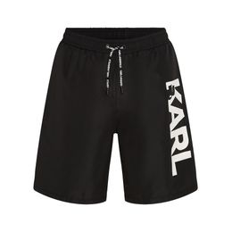 K by KARL LAGERFELD Karl Lagerfeld Board Shorts male Black size L