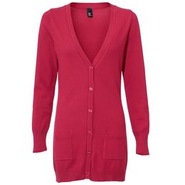 Heine Strickjacke Damen Gr&ouml;&szlig;e M kirschrot
