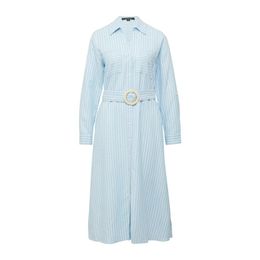 comma, Comma Shirt Dress female Blue size 42