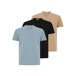 Dandalo Shirt male Beige, Blue, Black size M
