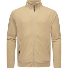 Ragwear Zip-Up Hoodie 'Carlow' male Beige size 4XL