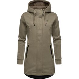 Ragwear Sweatjacke 'Letti' Damen Gr&ouml;&szlig;e S umbra