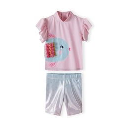 MINOTI UV Protection girl Pink size 5-6y