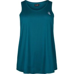 Active By Zizzi Sports Top 'ABASIC' female Green size M