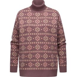 Ragwear Pullover 'Danika' Damen Gr&ouml;&szlig;e M pastellgelb / rosa / pastellrot