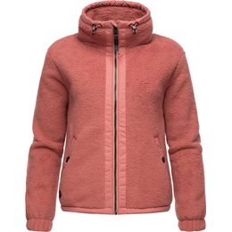 Ragwear Fleecejacke 'Nordicka' Damen Gr&ouml;&szlig;e 6XL altrosa