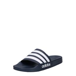 adidas Sportswear Badeschuh 'Adilette' Herren Gr&ouml;&szlig;e 54.5/55 dunkelblau / wei&szlig;