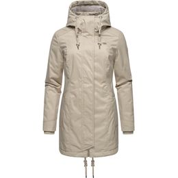 Ragwear Winter Parka 'Tunned' female Beige size L