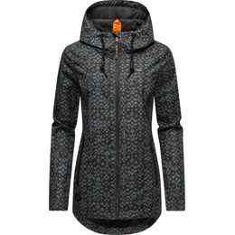 Ragwear Funktionsjacke 'Zuzka' Damen Gr&ouml;&szlig;e XL blau / schwarz