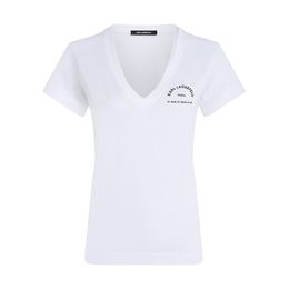 K by KARL LAGERFELD Karl Lagerfeld Shirt 'Rue St-Guillaume' female White size XXL