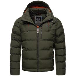 STONE HARBOUR Winterjacke 'Arvidoo' Herren Gr&ouml;&szlig;e M khaki