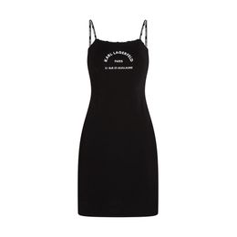 K by KARL LAGERFELD Karl Lagerfeld Strandkleid ' RUE ST-GUILLAUME BEACH ' Damen Gr&ouml;&szlig;e 40 schwarz / wei&szlig;
