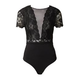 Pieces Shirtbody 'Sicca' Damen Gr&ouml;&szlig;e XS schwarz