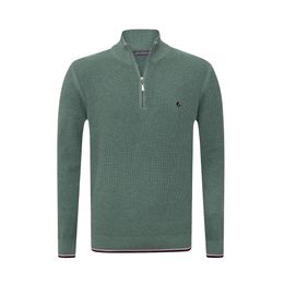 Jacey Quinn Pullover Herren Gr&ouml;&szlig;e S navy / gr&uuml;n / rot / wei&szlig;