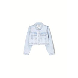 Bershka Between-Season Jacket female Blue size M