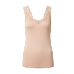 Pieces Top 'PCBarbera' female Beige size XXL