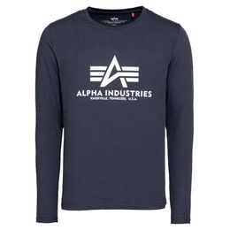 Alpha Industries Shirt male Blue size XXL