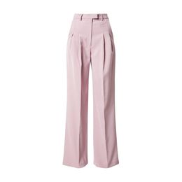 Nasty Gal Pleated Pants female Pink size 14