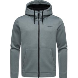 Ragwear Zip-Up Hoodie 'Fabian' male Grey size S
