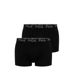 Fila Boxershorts Herren Gr&ouml;&szlig;e L grau / schwarz