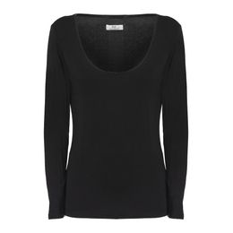 Influencer Shirt Damen Gr&ouml;&szlig;e S schwarz