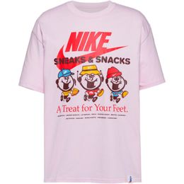 Nike m90 Oc Sole Food T-Shirt Herren - rosa - Gr. S - Baumwolle