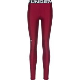 Under Armour Heatgear Authentics Tights Damen - rot - Gr. M - Polyester/Elastan