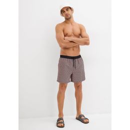 bonprix Badeshorts Herren, rot