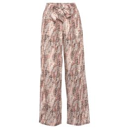 Buffalo Hose Damen Gr&ouml;&szlig;e 34 hellbeige / braun / anthrazit / pink