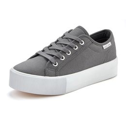 Lascana Sneaker Damen Gr&ouml;&szlig;e 41 dunkelgrau