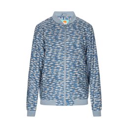 Beach Budz Jacke Herren Gr&ouml;&szlig;e XXL blau / wollwei&szlig;