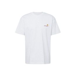 Carhartt Work In Progress Carhartt Wip T-Shirt 'American Script' Herren Gr&ouml;&szlig;e L gold / hellgrau / weinrot