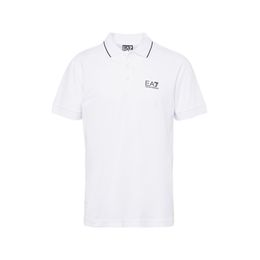 EA7 Emporio Armani Poloshirt Herren Gr&ouml;&szlig;e M schwarz / wei&szlig;
