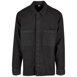Urban Classics Hemd Herren Gr&ouml;&szlig;e 4XL black denim