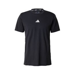 adidas Performance Funktionsshirt 'Designed for Training' Herren Gr&ouml;&szlig;e XL schwarz / wei&szlig;