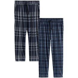 next Pyjamahose Herren Gr&ouml;&szlig;e L beige / blau / grau