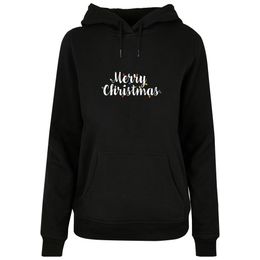 Merchcode Sweatshirt 'Merry Christmas Lights ' Damen Gr&ouml;&szlig;e XL schwarz / wei&szlig;