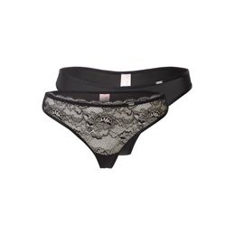 Hunkem&ouml;ller Hunkem&ouml;ller String 'Angie' Damen Gr&ouml;&szlig;e XS schwarz