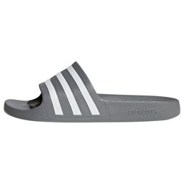 adidas Performance Badeschuh 'Adilette Aqua' Herren Gr&ouml;&szlig;e 48.5/49 graphit / wei&szlig;