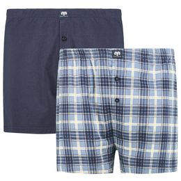 Gro&szlig;e Gr&ouml;&szlig;en Ceceba Doppelpack Boxershorts Farbe blau Gr&ouml;&szlig;e: 14