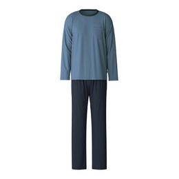 Calida Pyjama Herren Gr&ouml;&szlig;e S blau / dunkelblau