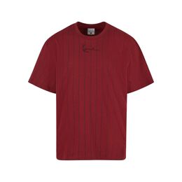 Karl Kani T-Shirt 'Essential' Herren Gr&ouml;&szlig;e XS bordeaux / schwarz